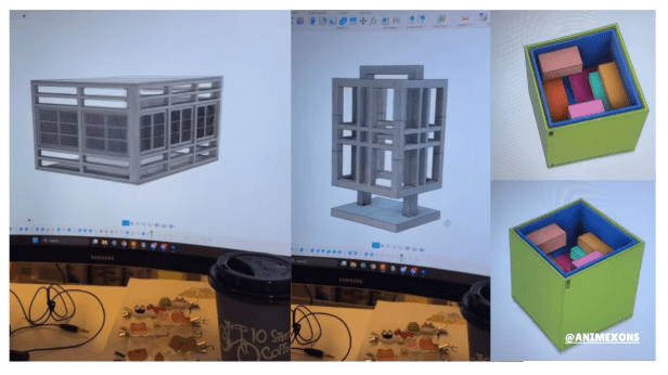 Anime-Inspired Coffee Table featuring ‘The Demon Slayer’s Infinity ...