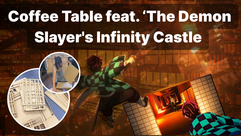 Anime-Inspired Coffee Table featuring ‘The Demon Slayer’s Infinity ...